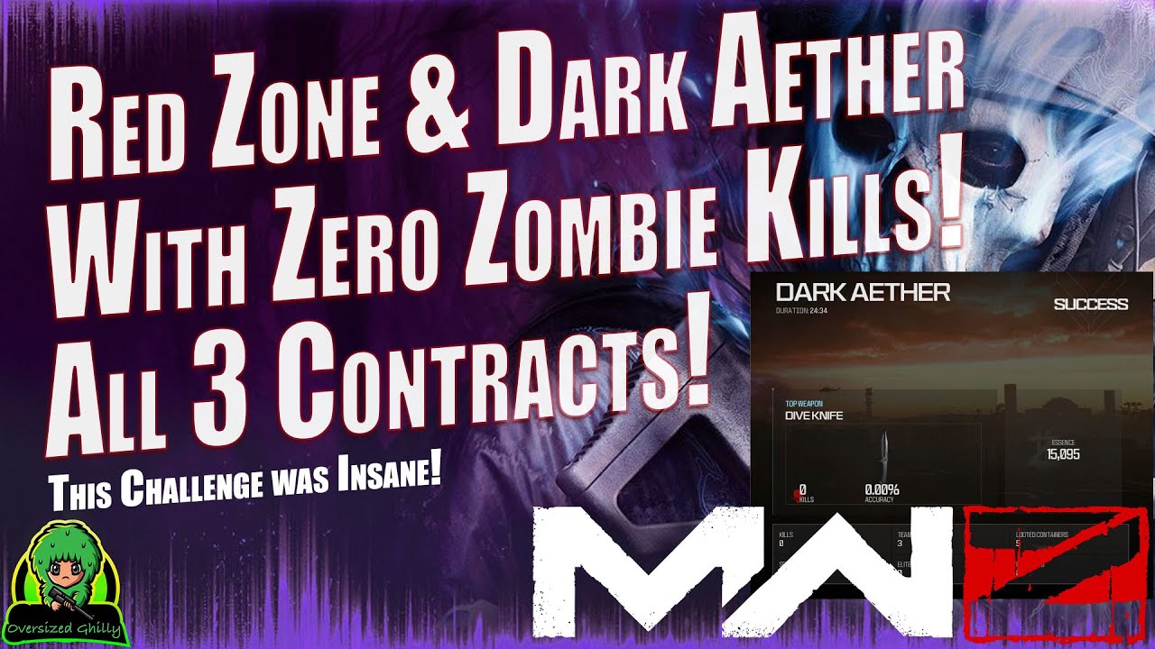 How to do the Dark Aether With ZERO ZOMBIE KILLS! | MW3 Zombies - YouTube