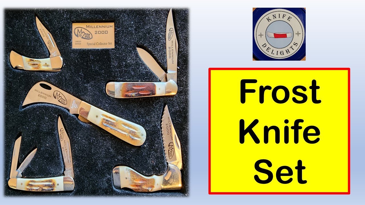Frost Millenium Collector's Knife Set @singingtoad - YouTube