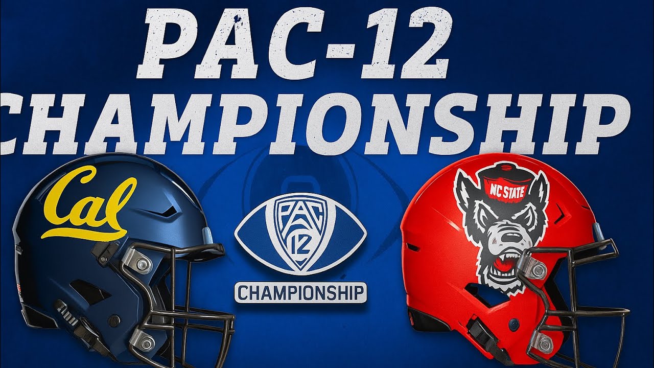 Cal vs 6 NC State | Pac-12 Championship Game | College Football 26 ...