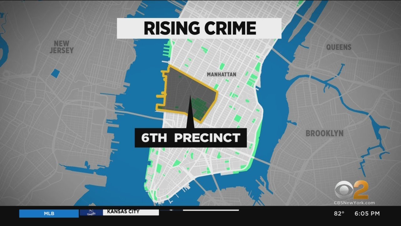 Manhattan's 6th Precinct sees largest spike in crime - YouTube