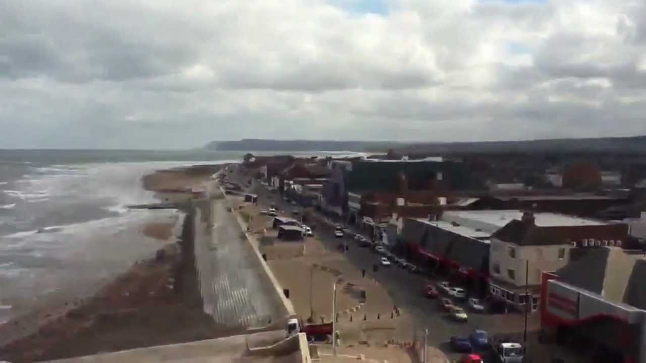 Redcar Beacon Day 1: Panoramic View from the vertical pier - YouTube