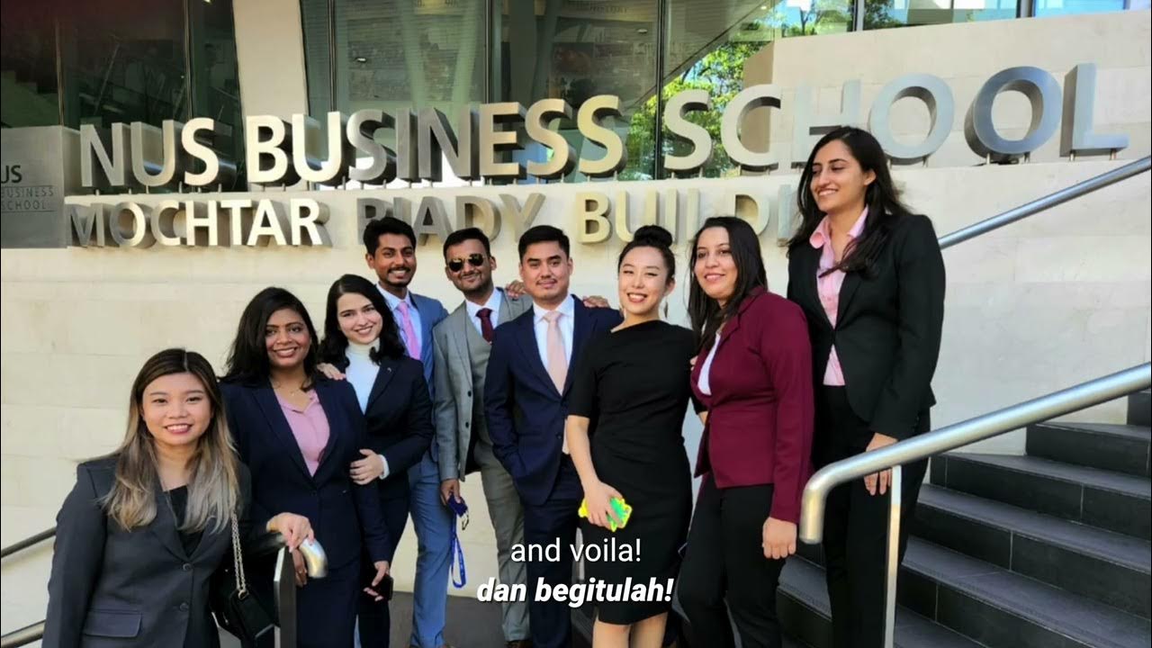 Journey Unveiled: Hear it from National University of Singapore (NUS) MBA student Ridwan Malik ...