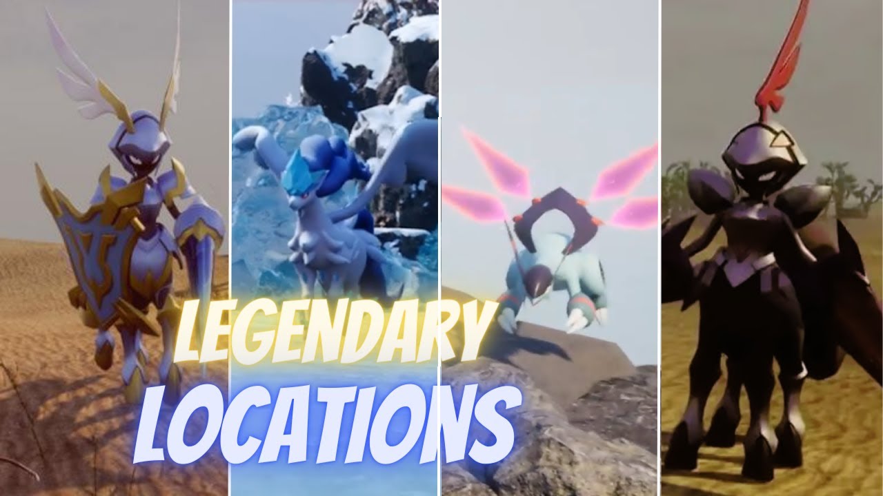Palworld All Legendary Pal Locations - YouTube