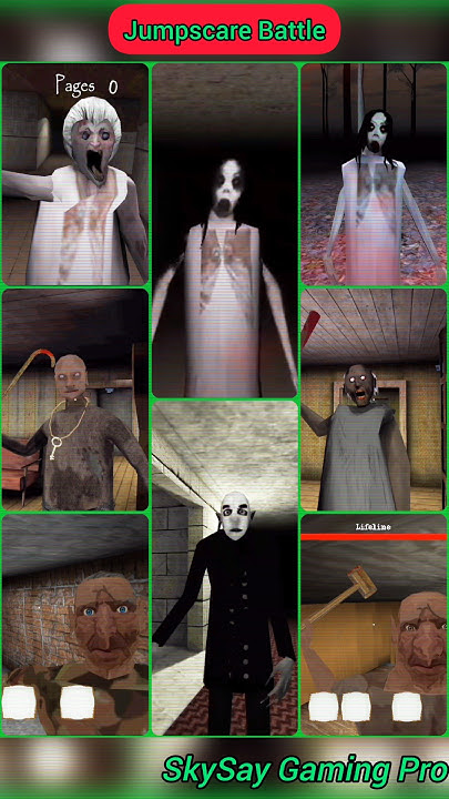 Angelene Vs Slendrina Cellar Vs Slendrina Forest Vs Grandpa Vs Nosferatu Vs Granny Vs Buck Vs ...