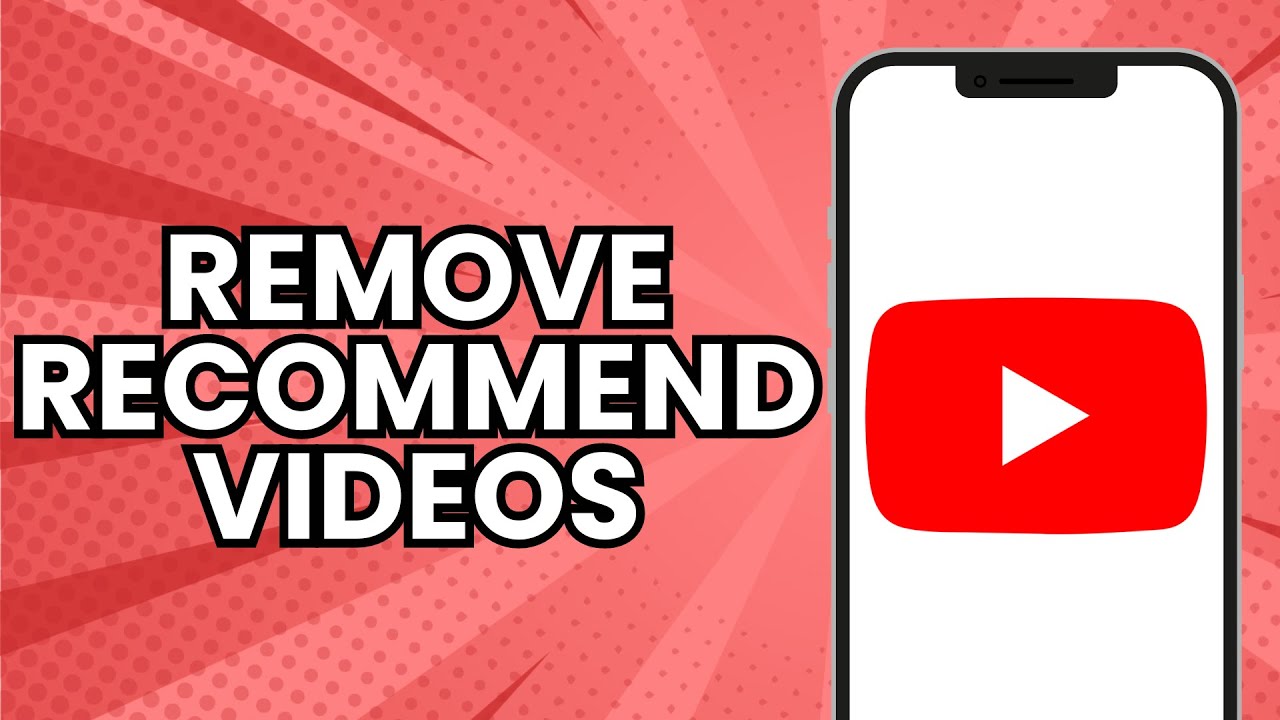 How to remove YouTube Recommended Videos in phone - YouTube