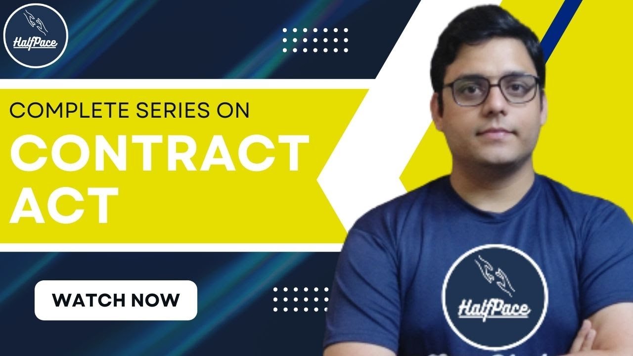 Contract Act 01 | Introduction I Telegram Link in Description - YouTube