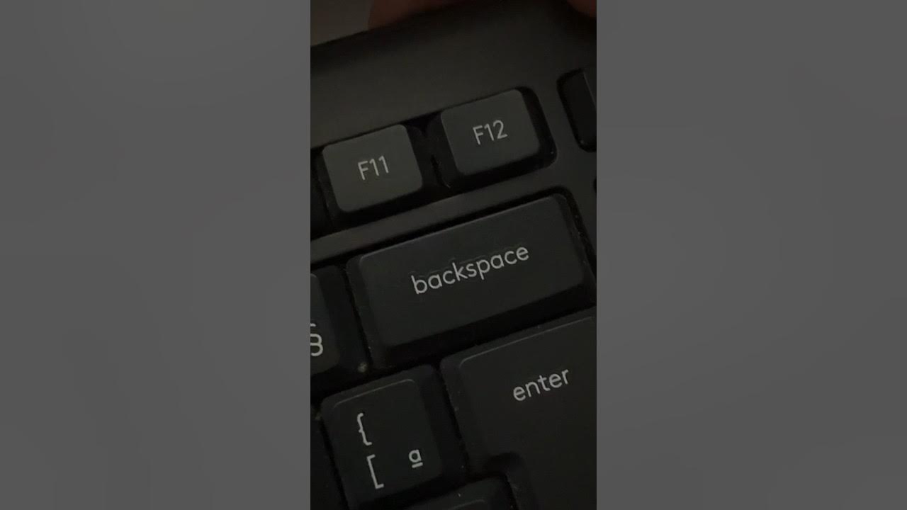 Como Usar A Tecla Backspace do Seu Teclado Da Forma Correta? #dica # ...