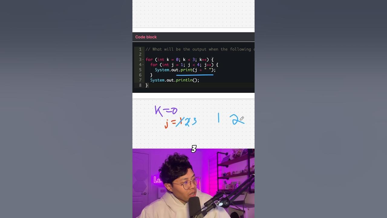 Do you know your for loops 👀 #computerscience #coding #softwarengineer #programming - YouTube