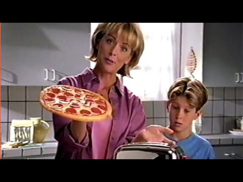 Hot Pocket Toaster Breaks Pizza 1998 Commercial - YouTube