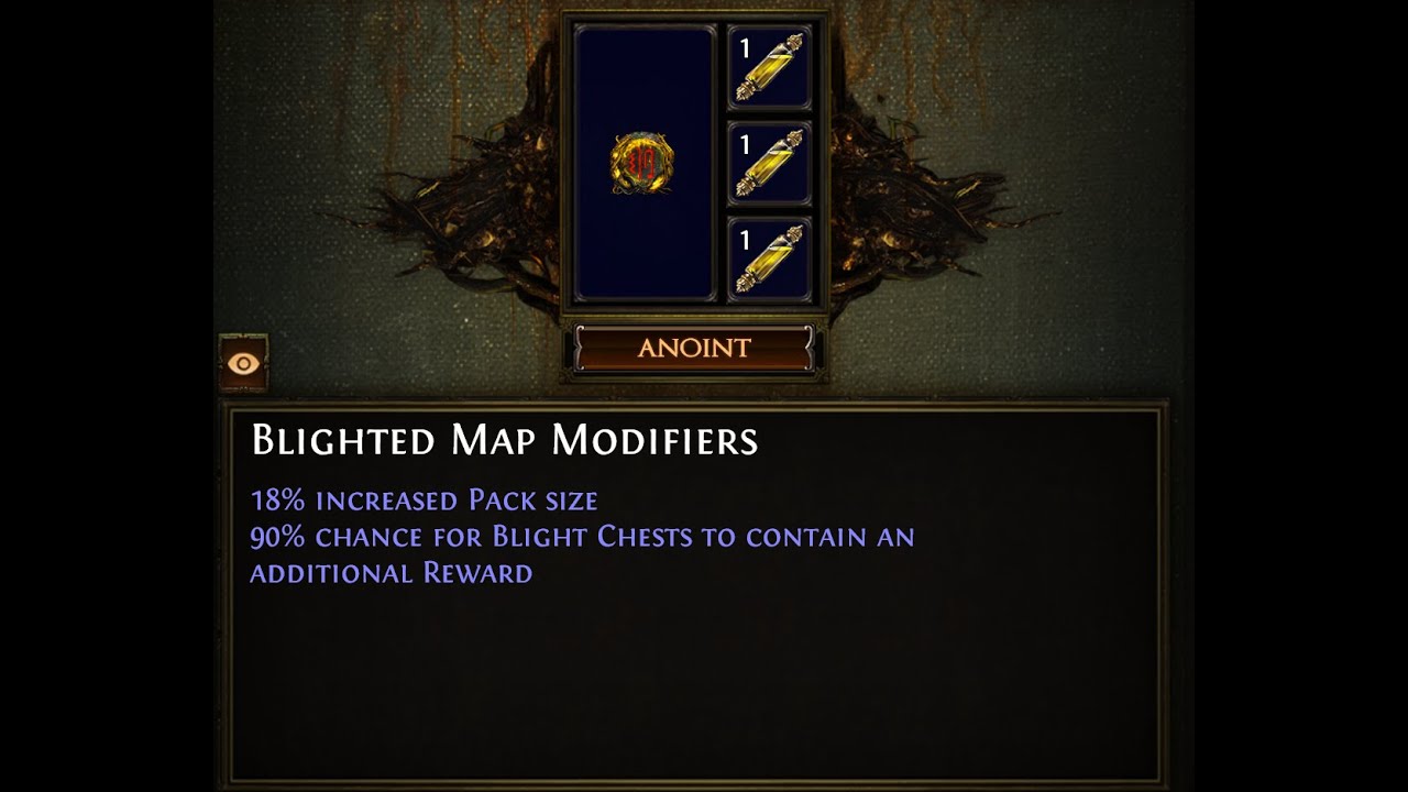【POE 3.25】Blight Anoint Comparison: 300 Blighted Ravaged Maps Tested ...