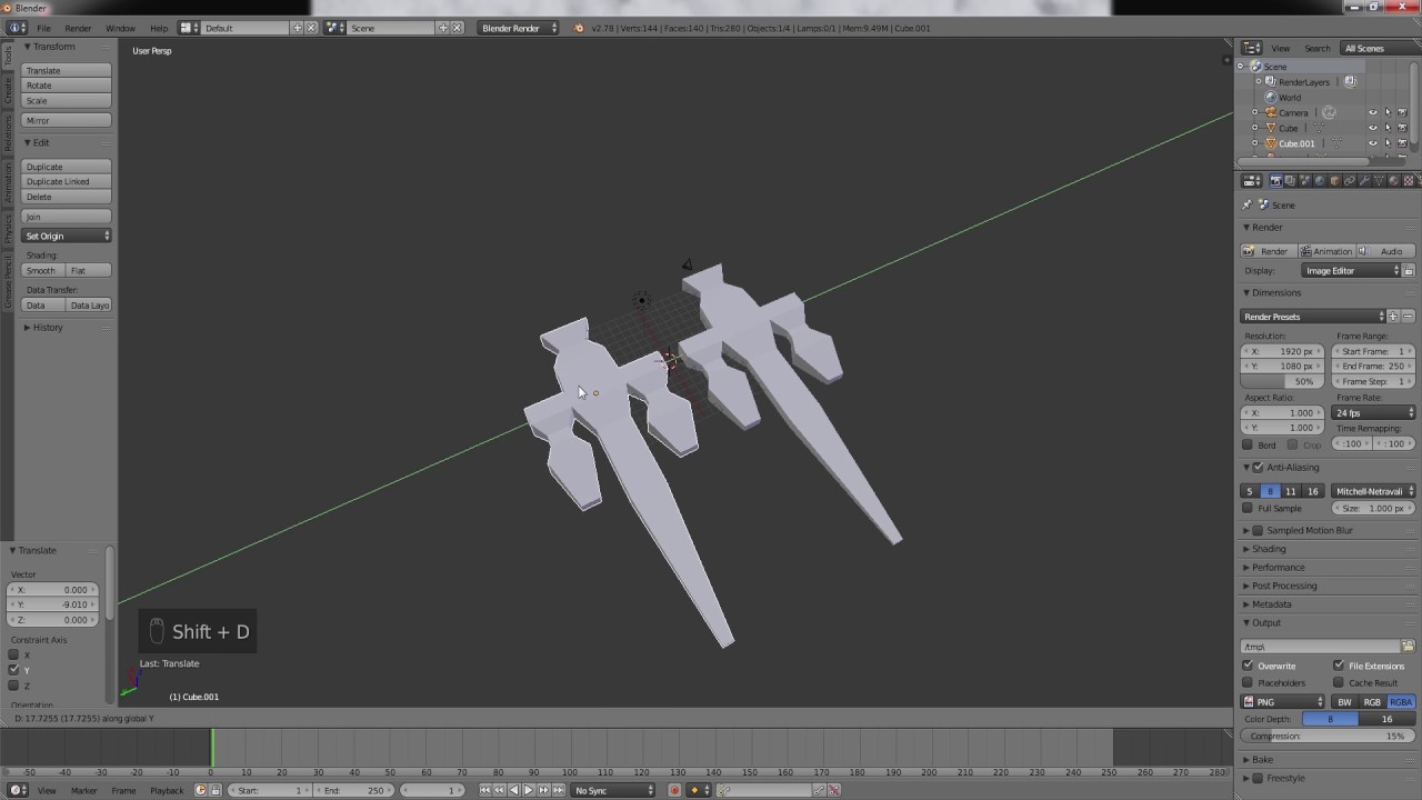 Blender für Anfänger Teil 4: Modellieren in Blender - YouTube
