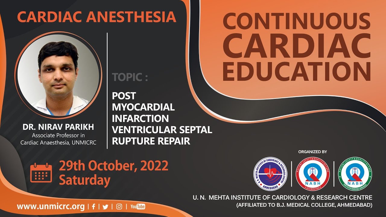 Post Myocardial Infarction Ventricular Septal Rupture Repair - CCE ...