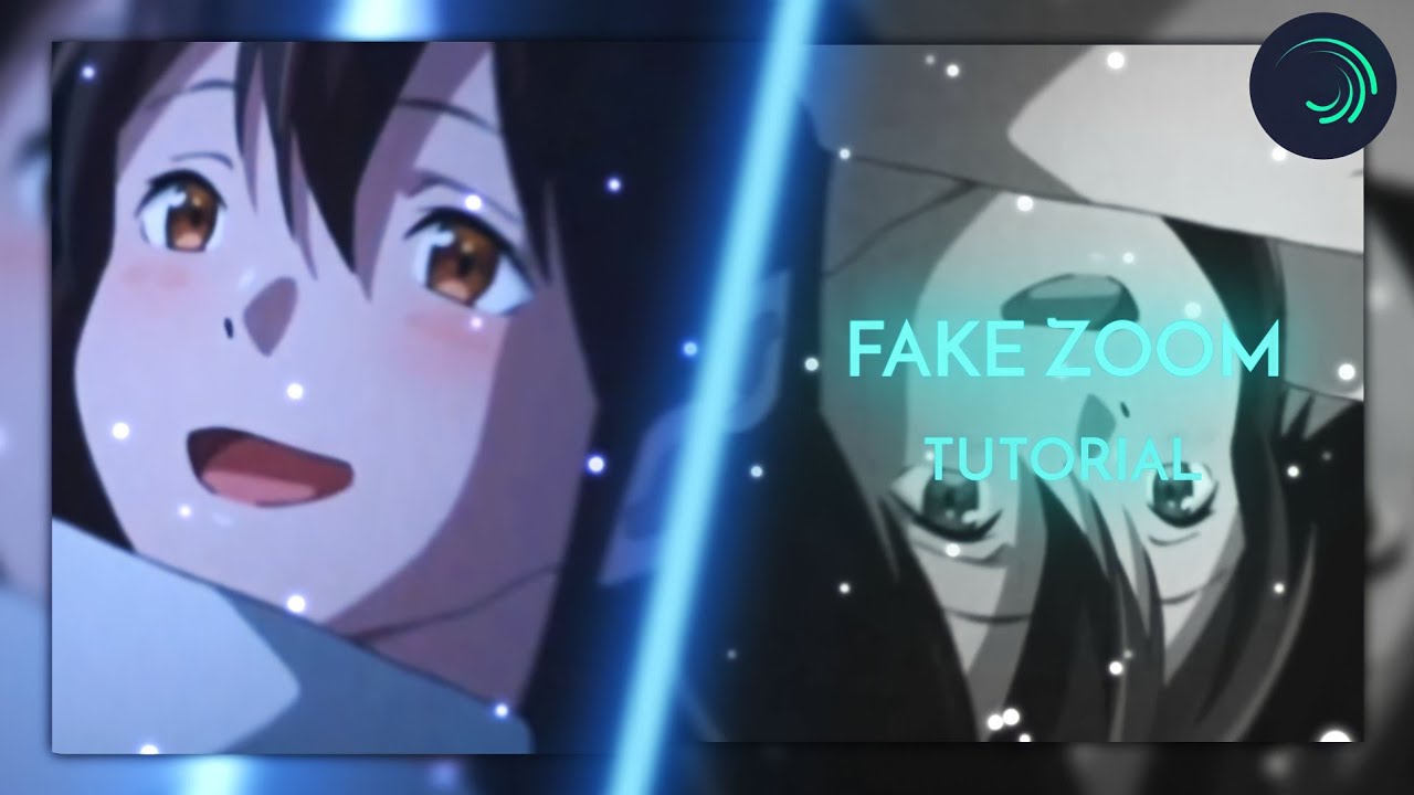 Fake zoom tutorial | alight motion - YouTube