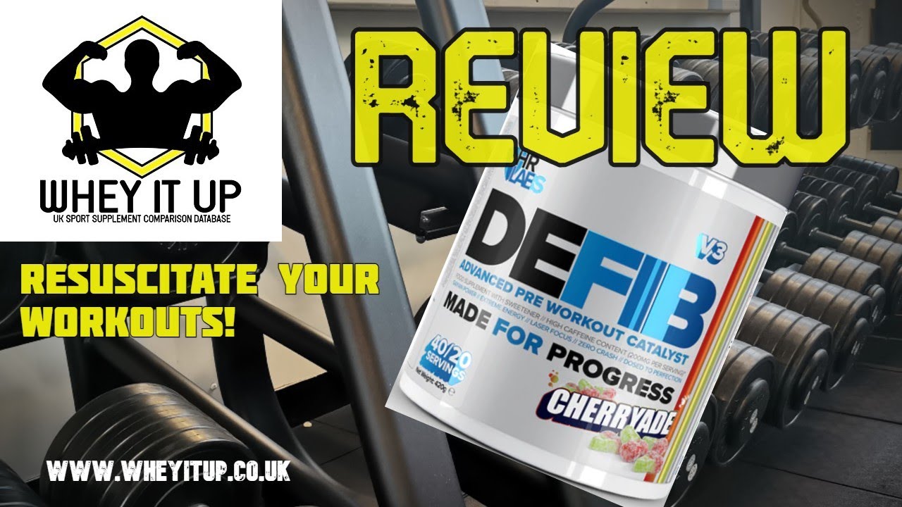 HR LABS - DEFIB V3 PRE-WORKOUT | WHEYITUP.CO.UK REVIEW - YouTube