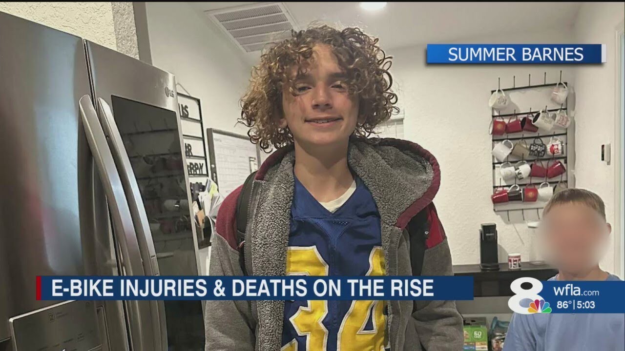 Teen's Tragic Ebike Crash Sparks Urgent Warning for Parents - YouTube