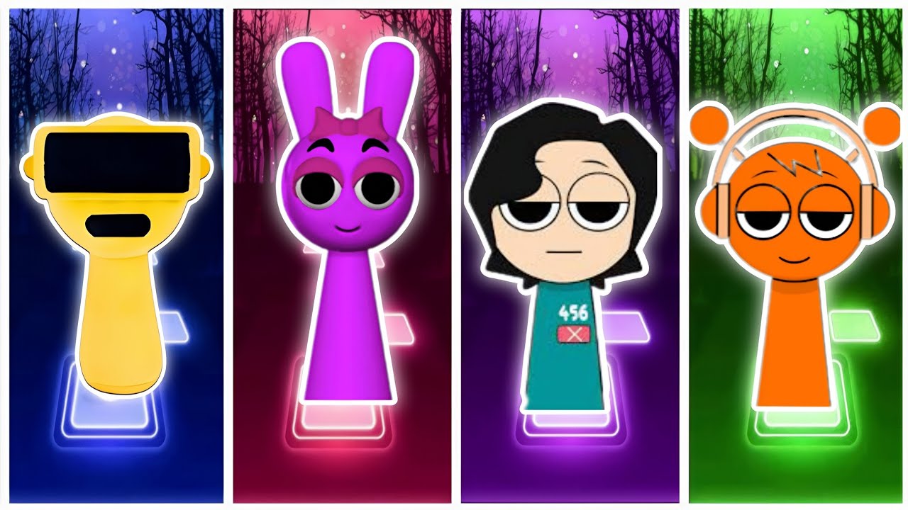 INCREDIBOX SPRUNKI 🆚️ REAL LIFE SPRUNKI 🆚️ SQUID GAME SPRUNKI 🆚️ HORROR ...