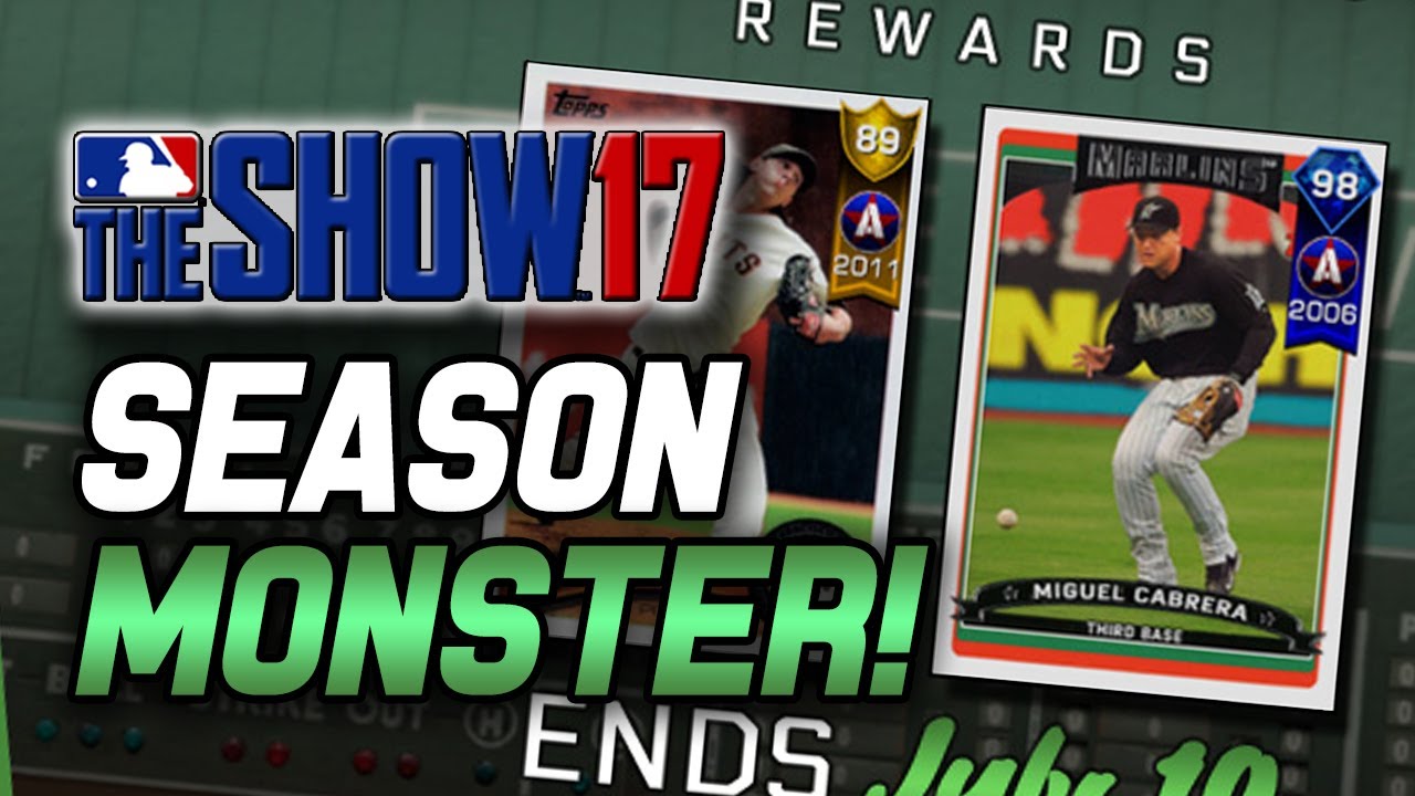 NEW RANKED SEASON INFO! SEASON MONSTER! MLB The Show 17 Diamond Dynasty ...