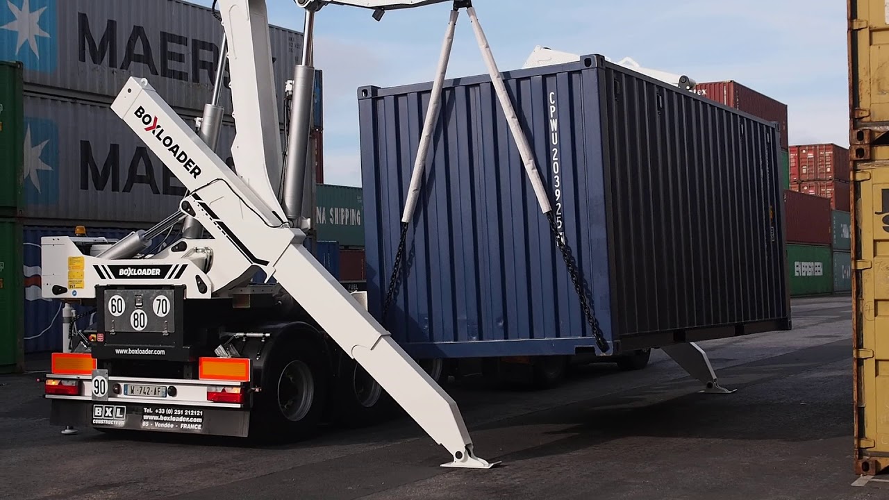 Boxloader Multiloader - Container grounding - YouTube