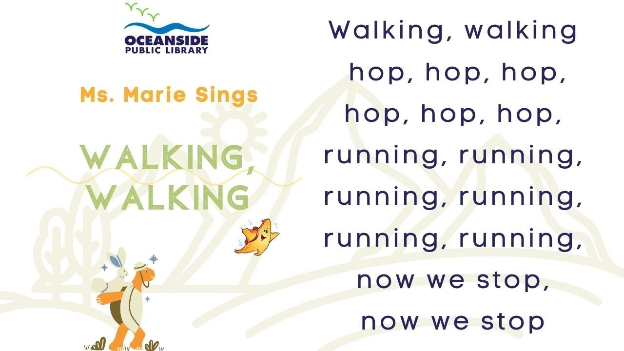 Ms. Marie sings Walking Walking - YouTube