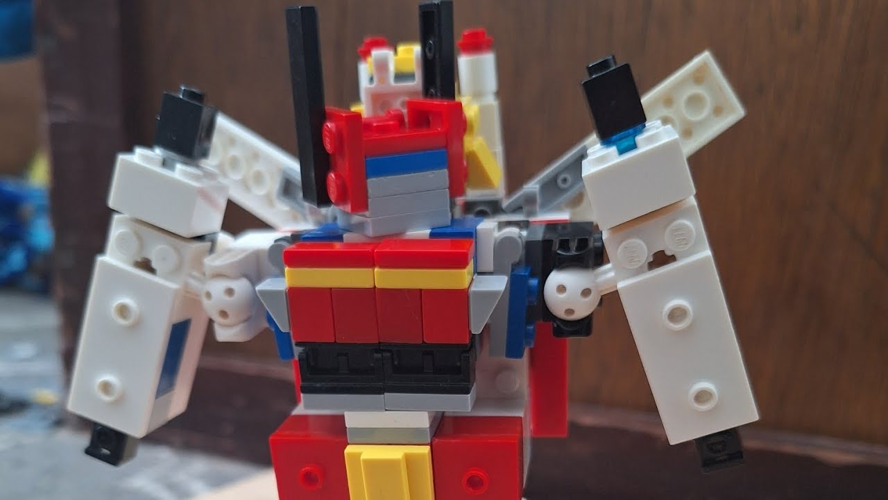 Lego Transformers #47 victory leo, pipo, and boater plus victory saber ...