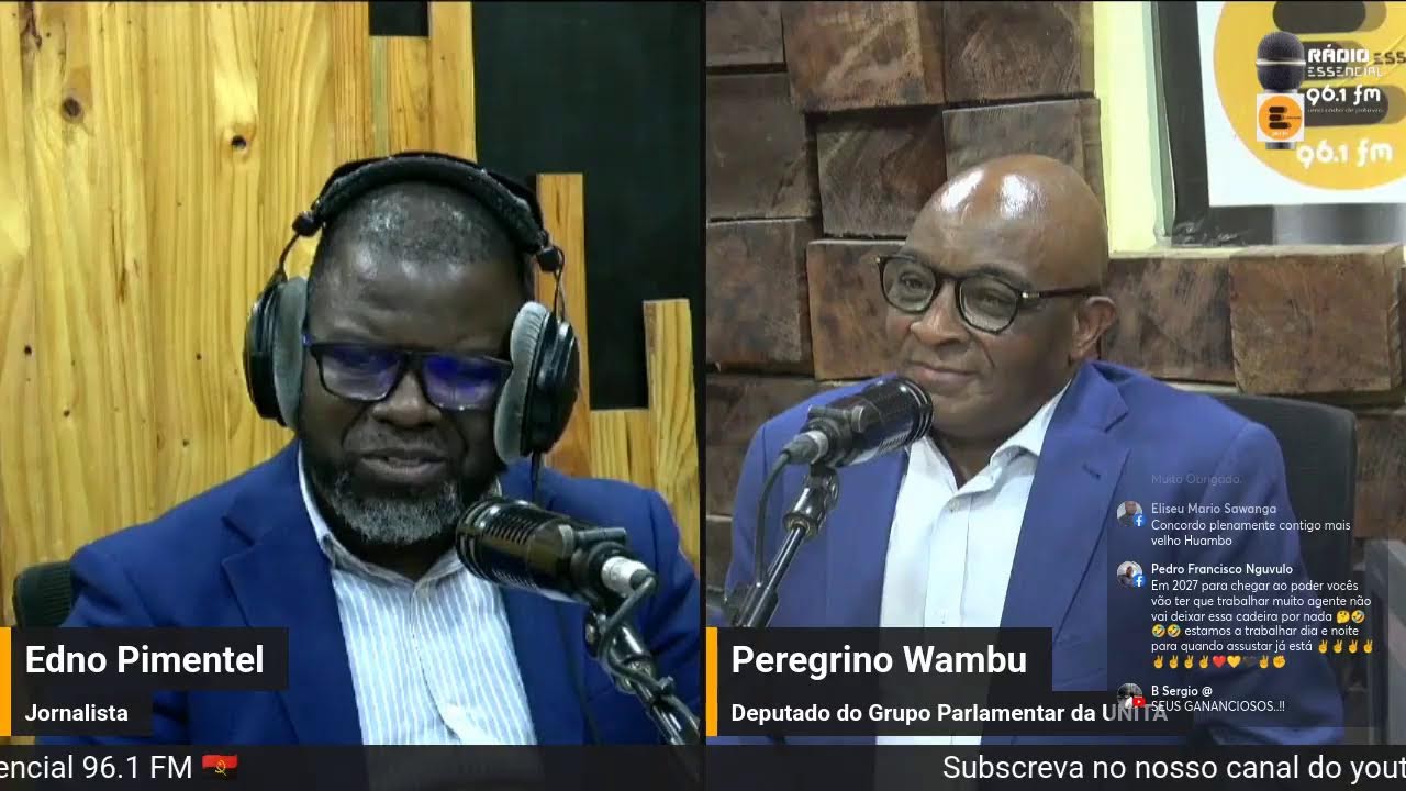 ESSENCIAL ENTREVISTA COM PEREGRINO WAMBU | 24.JUN.2025 - YouTube
