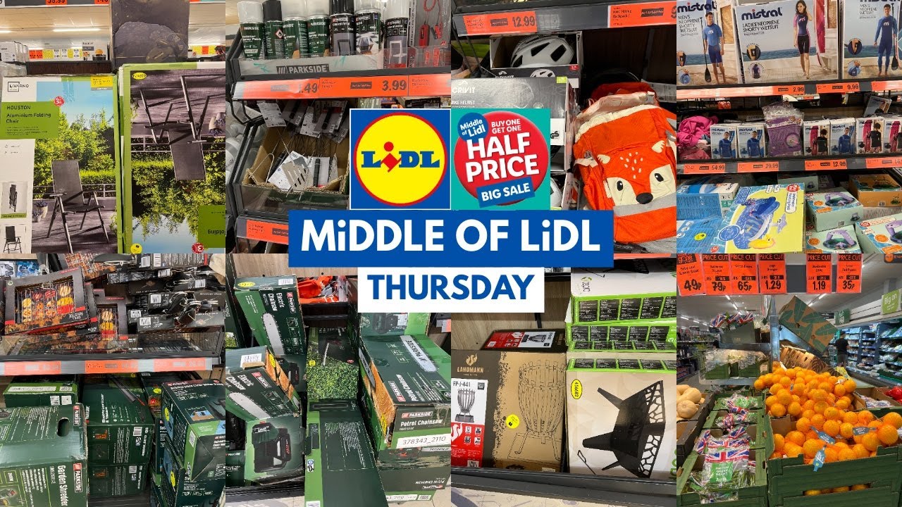 WHAT’S NEW IN MIDDLE OF LIDL HALF PRICE BIG SALE THIS WEEK THURSDAY 24 ...