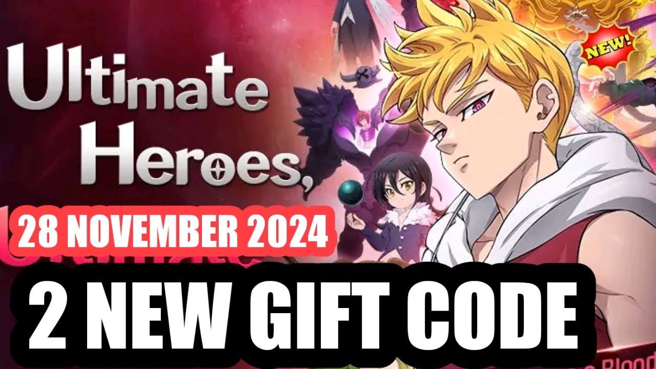 NEW 7DS CODES 2024 - 7DS GRAND CROSS CODE - SEVEN DEADLY SINS GRAND ...