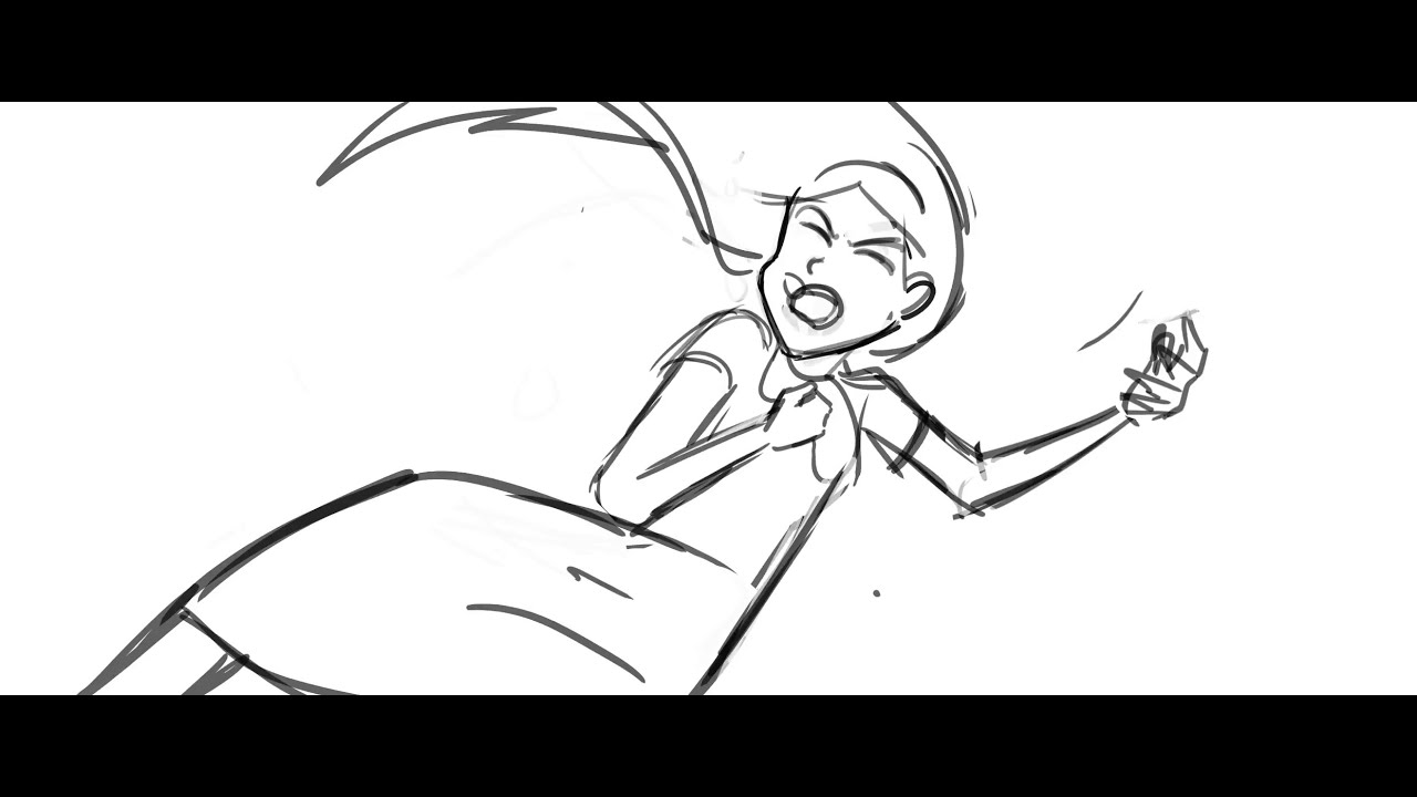 Animation Practice - Drowning - YouTube