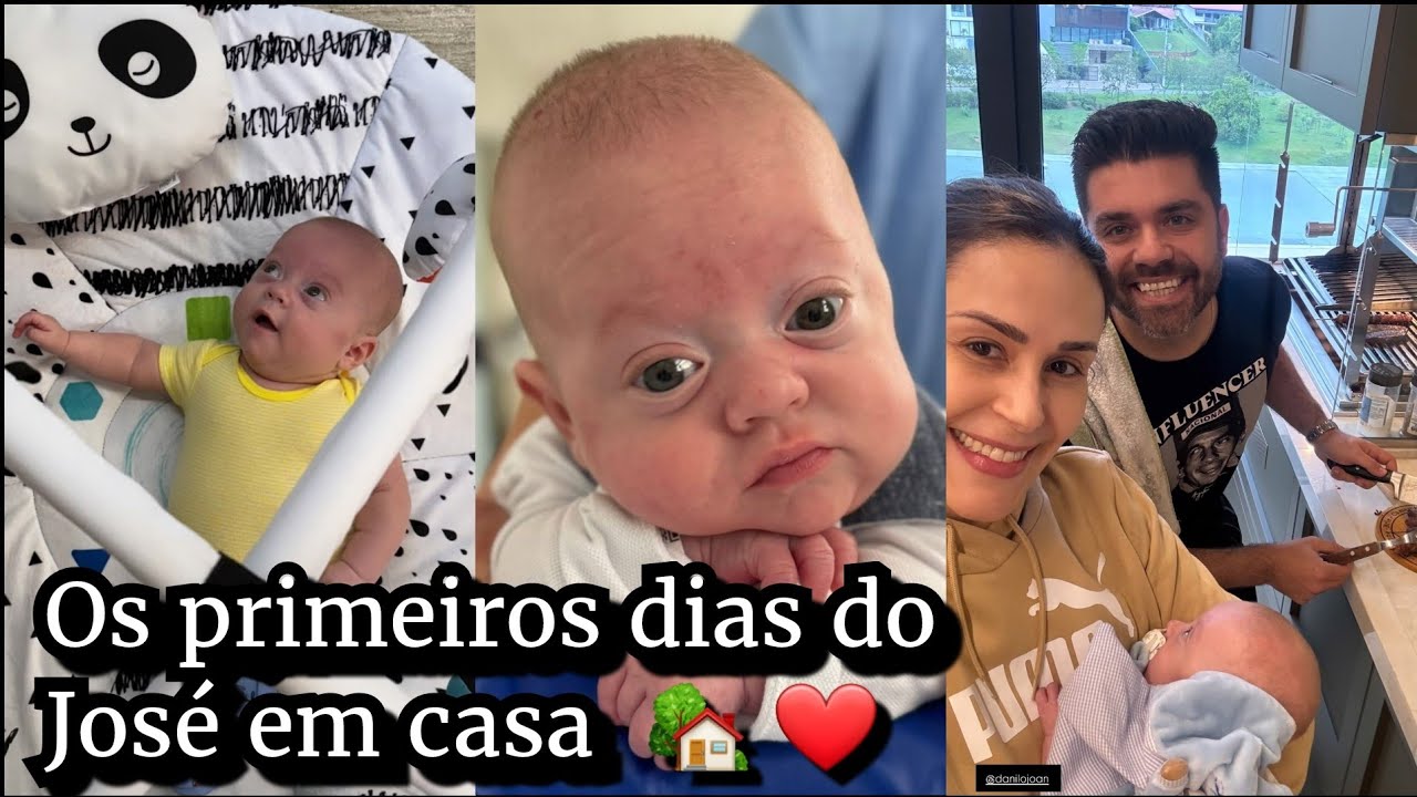 Nadja Haddad mostra os primeiros dias do filho José em casa - YouTube