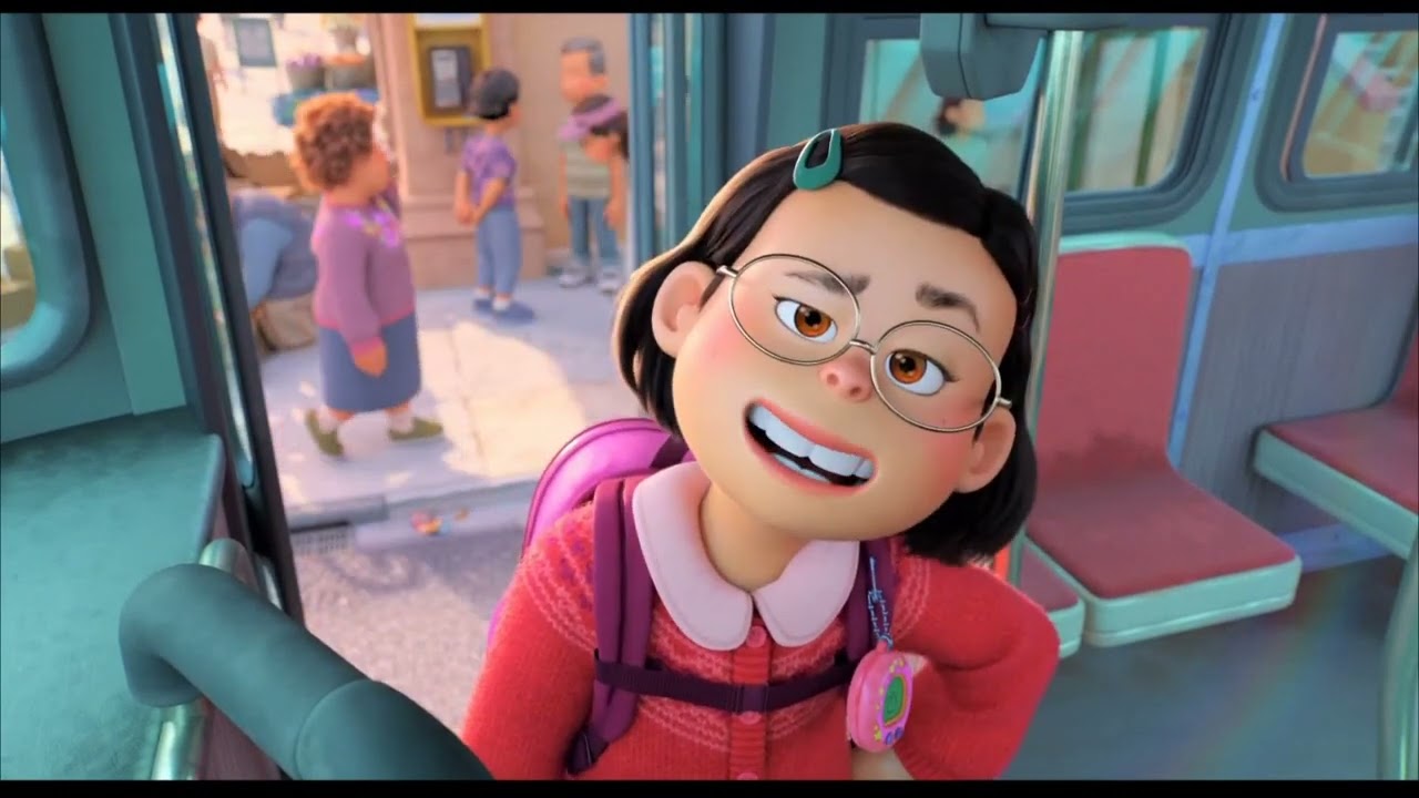 Turning red - Meilin and her friends - YouTube