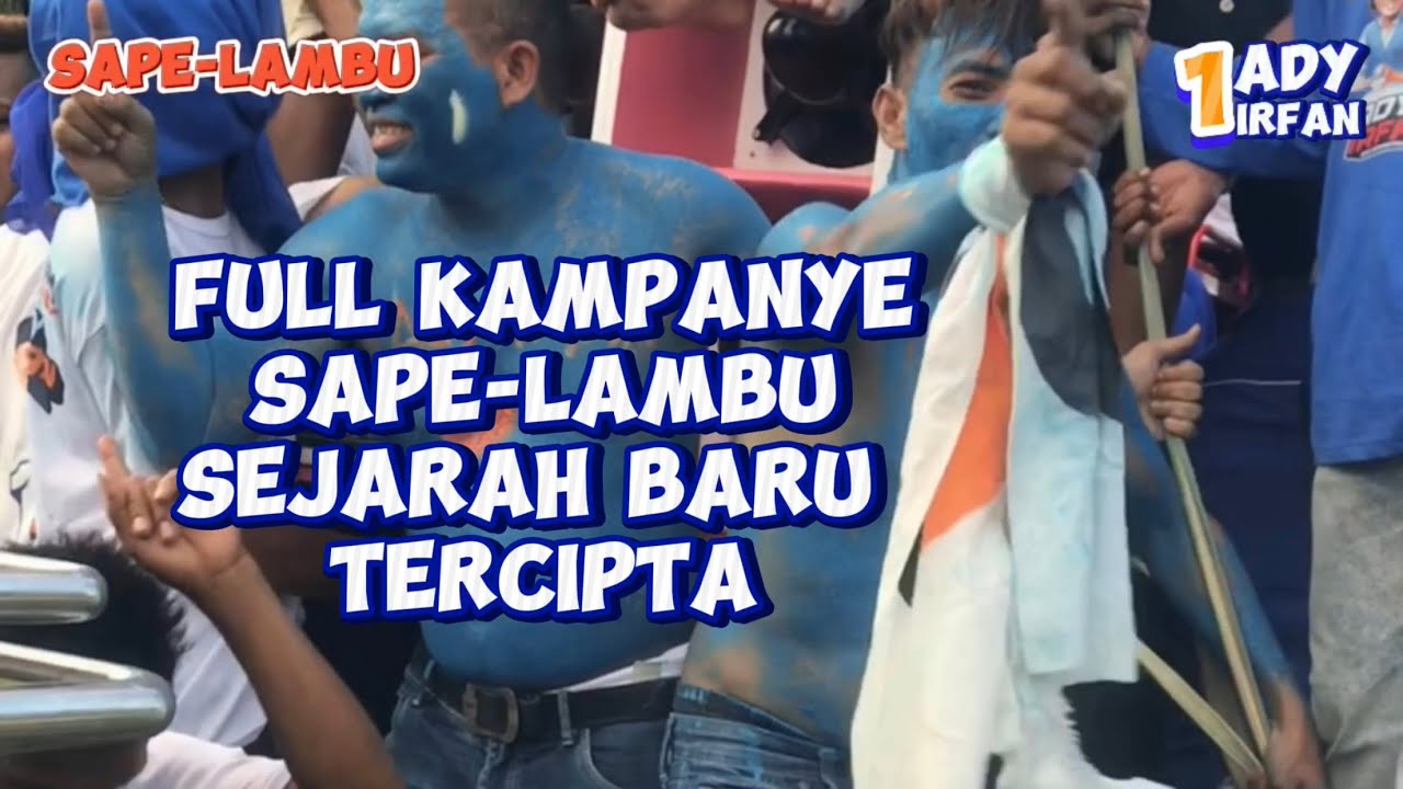 Sejarah pilkada Bima, Kec. SAPE-LAMBU Ciptakan Lautan Masa - YouTube
