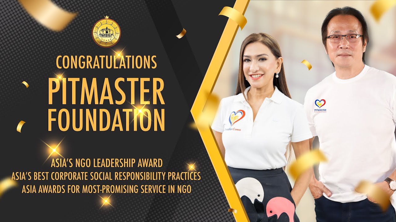Pitmaster Foundation bags triple win at Asia Awards - YouTube