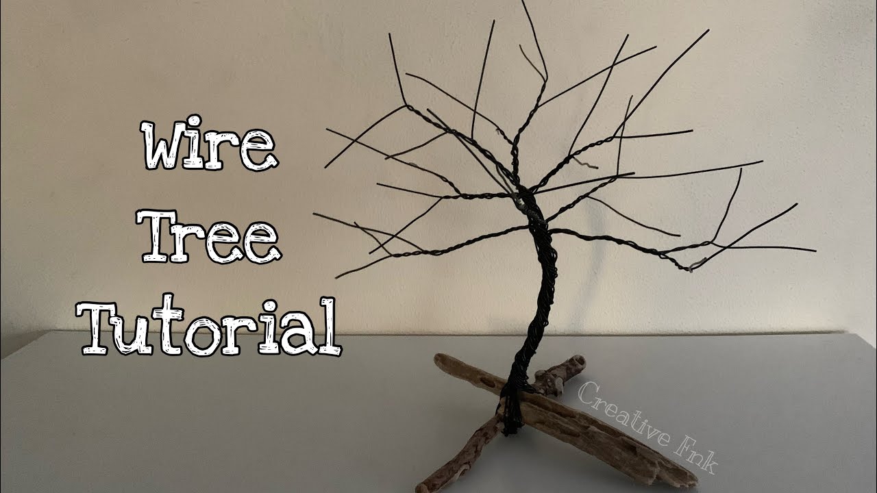 How to make a wire tree 🌳 - YouTube