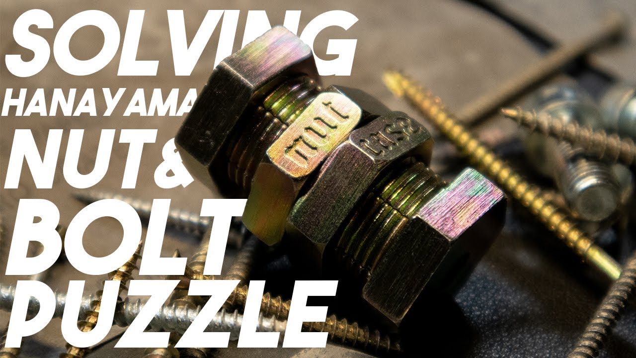HANAYAMA NUT CASE puzzle SOLVED! LEVEL 6!!! - YouTube