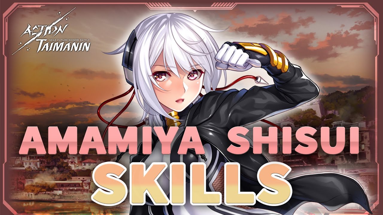 Action Taimanin | Amamiya Shisui's skills showcase! - YouTube