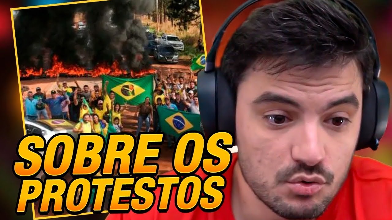 FELIPE NETO FALOU SOBRE OS "PROTESTOS" NAS ESTRADAS - YouTube