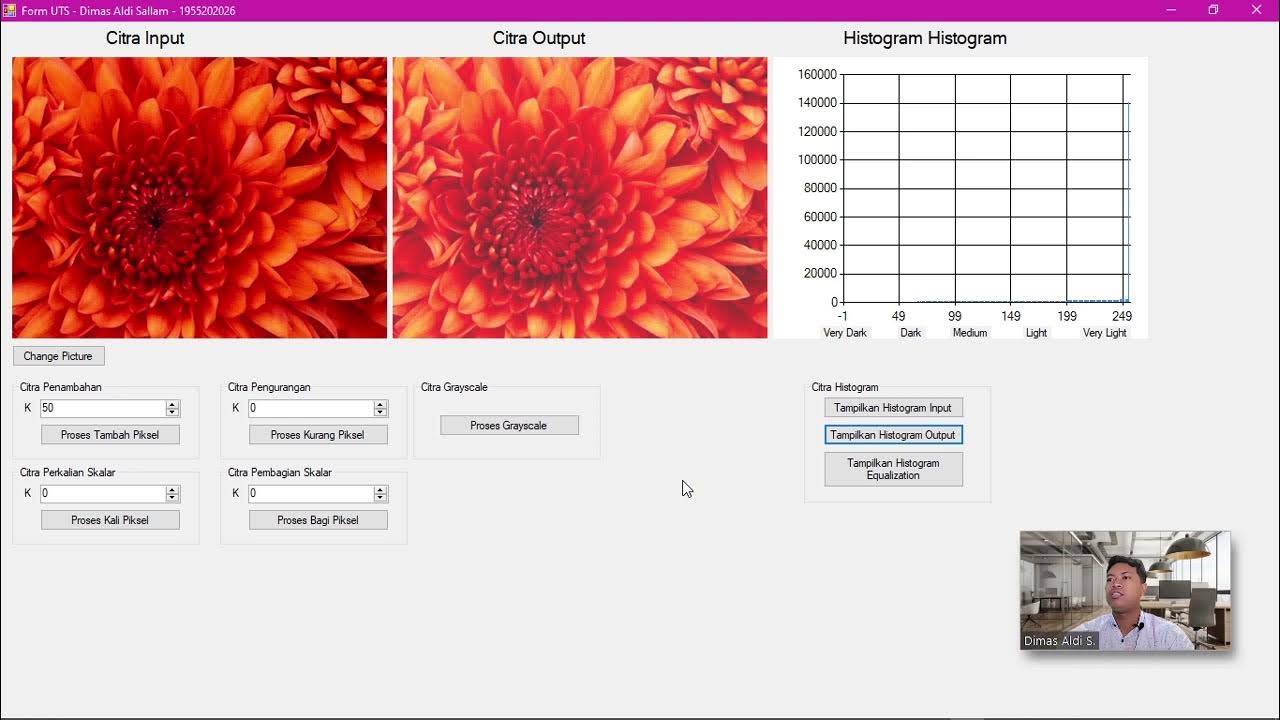 Pengolahan Citra dengan C# | Operasi dasar, Grayscale dan Histogram ...