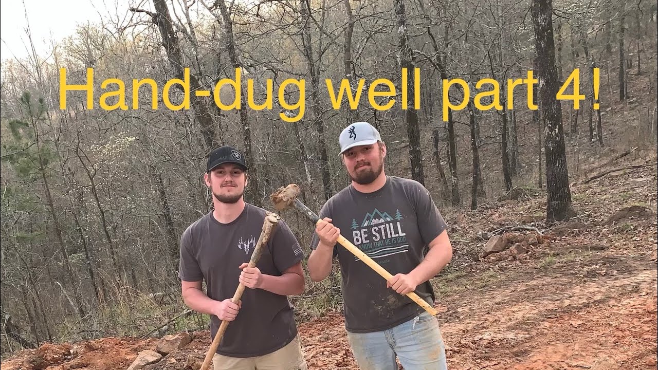 Hand-dug well part 4 - YouTube