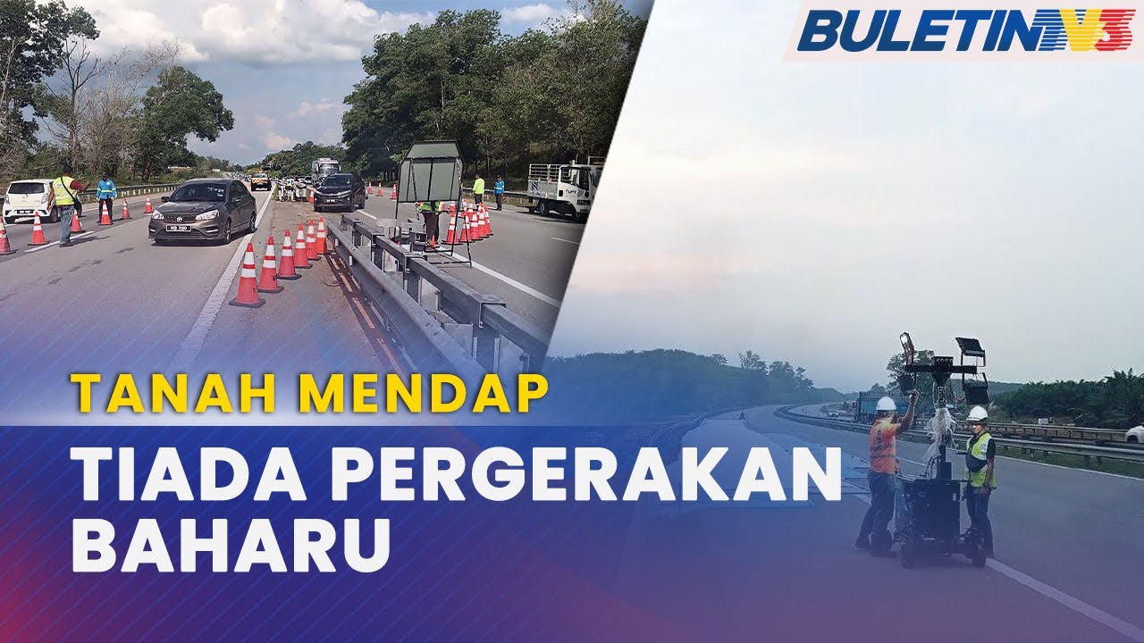 TANAH MENDAP | Resapan Air Bawah Tanah Punca Mendapan Di LPT1 - YouTube