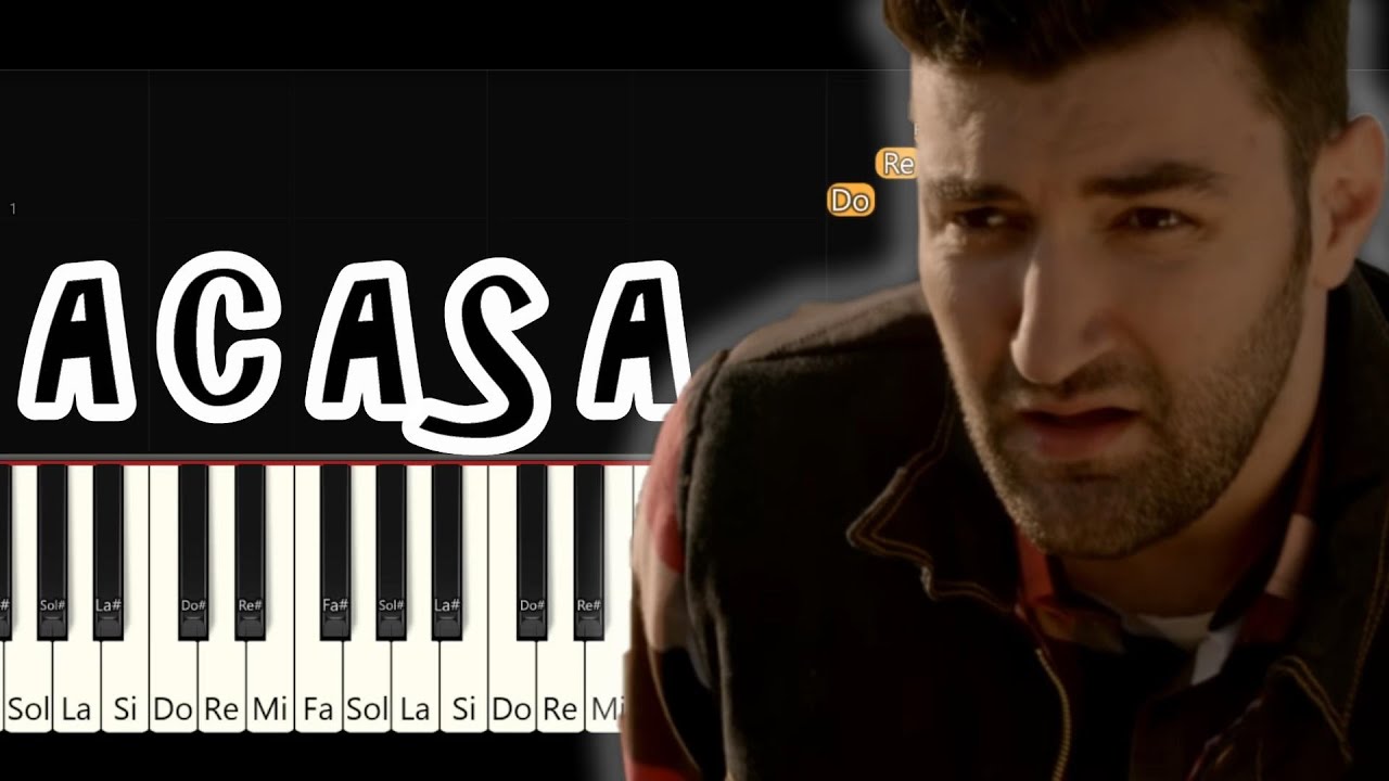 Smiley - Acasa | Tutorial Pian Incepatori - YouTube