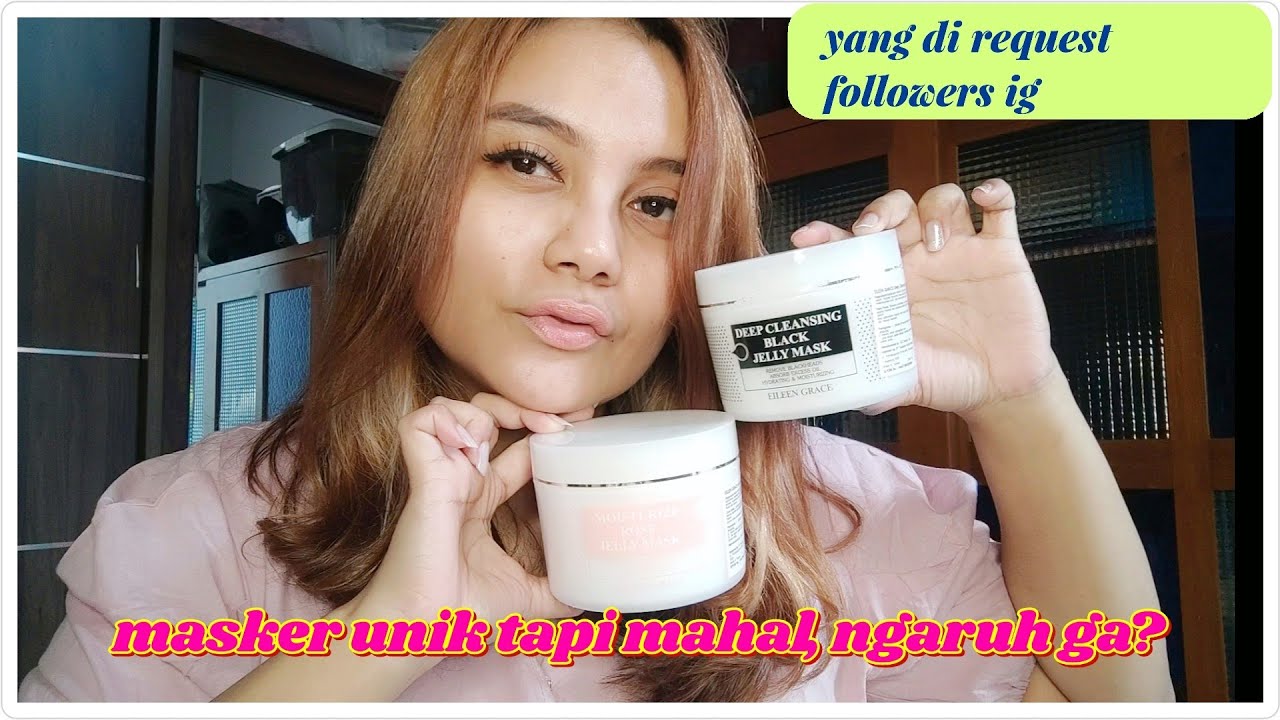 Review Masker Eileen Grace yang unik dan mahal, masker aja harganya ...
