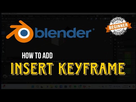 Blender How To Insert Keyframe full tutorial in Hindi - YouTube