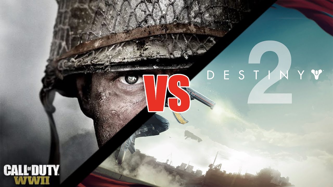 COD WW2 VS DESTINY 2 - YouTube