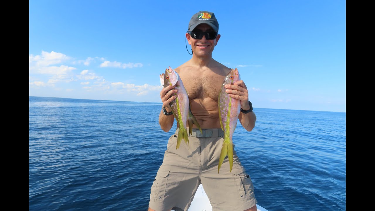 I CAUGHT AN ENORMOUS YELLOWTAIL SNAPPER IN THE OFFSHORE WATERS OF SOUTH ...