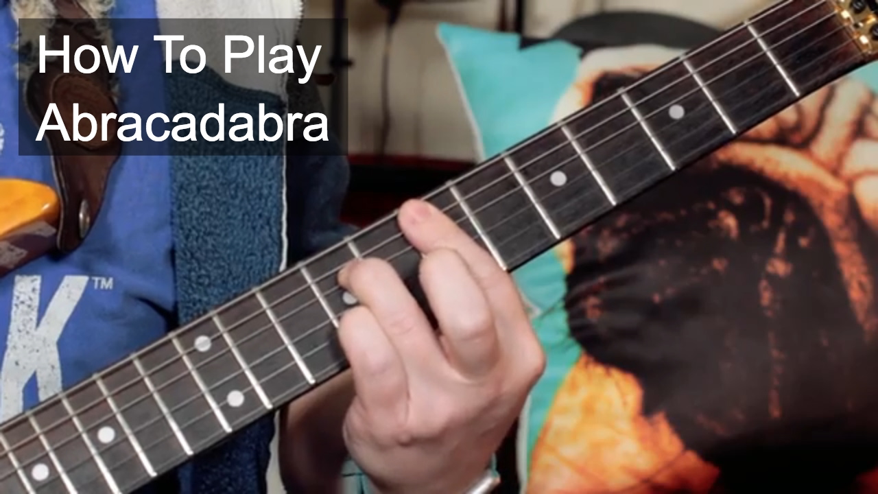 How to Play: 'Abracadabra' Steve Miller Guitar Lesson - YouTube