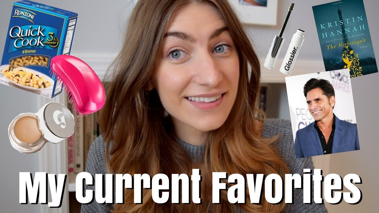 MY CURRENT FAVORITES - YouTube