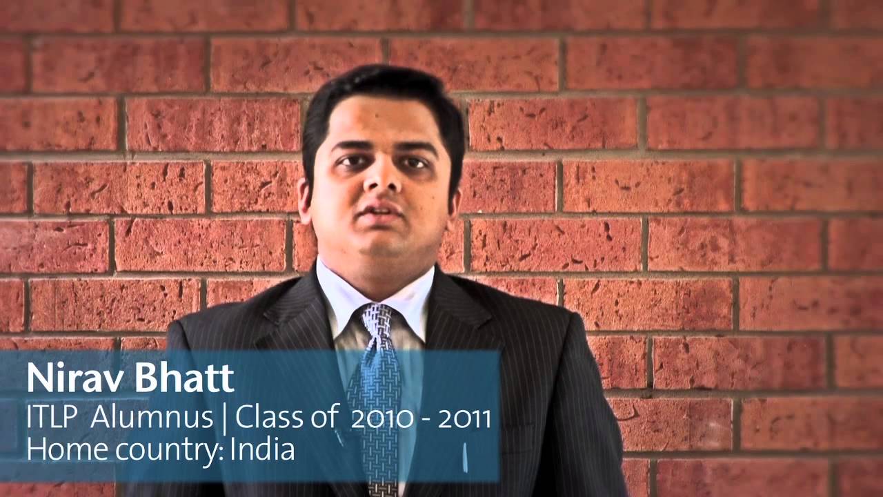 Unique bridging program for foreign trained lawyers by ITLP alumnus Nirav Bhatt - YouTube