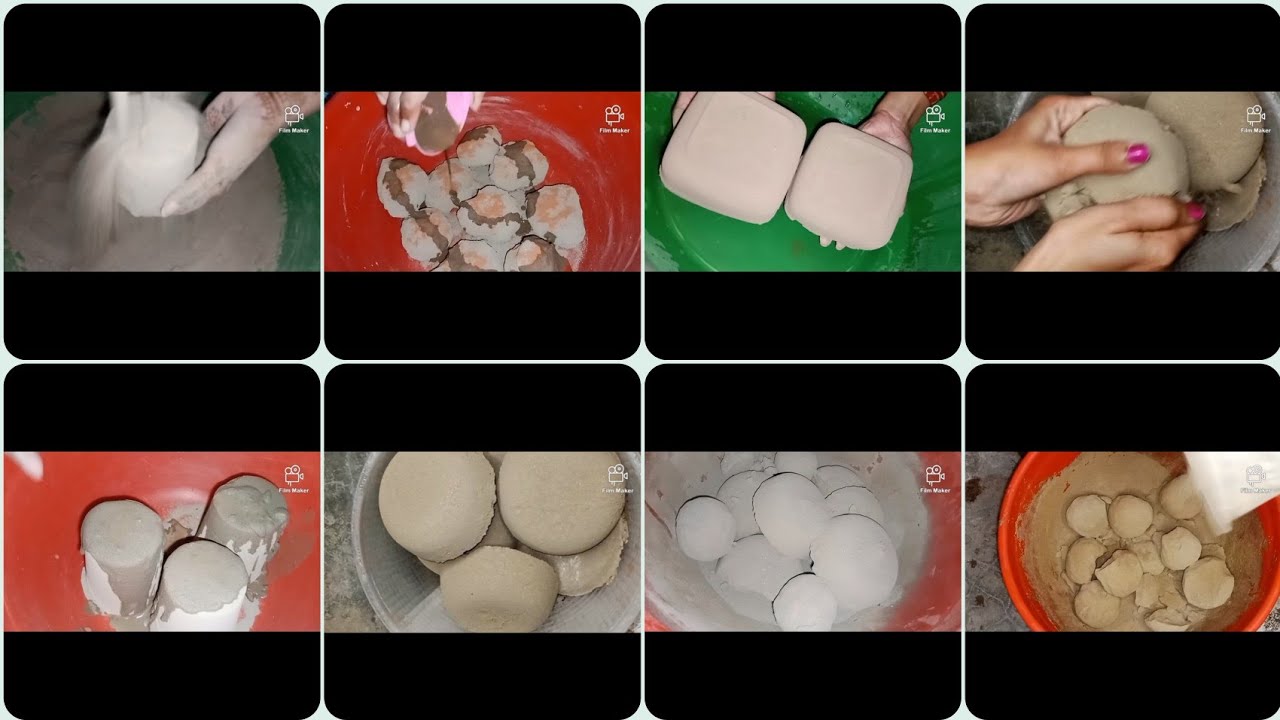 #asmr // water / stoney / dusty #mud dry crumbling oddly satisfying ...