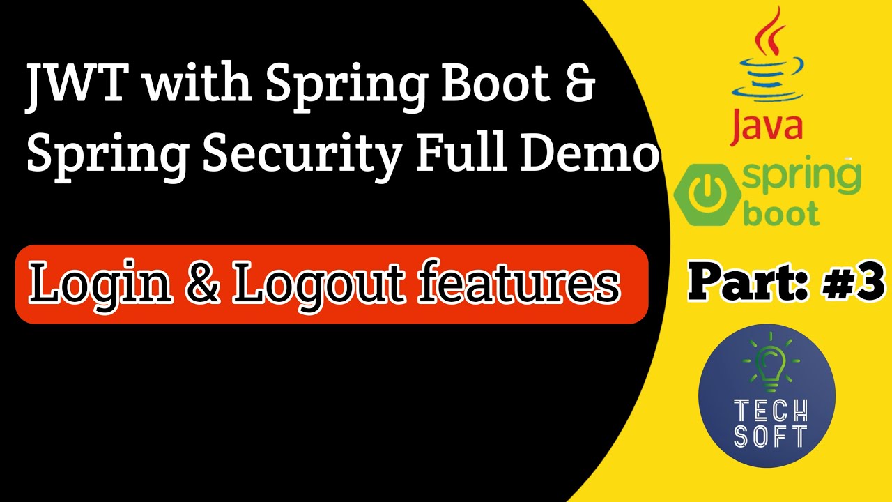 Jwt Authentication And Authorization Login And Logout With Spring Boot
