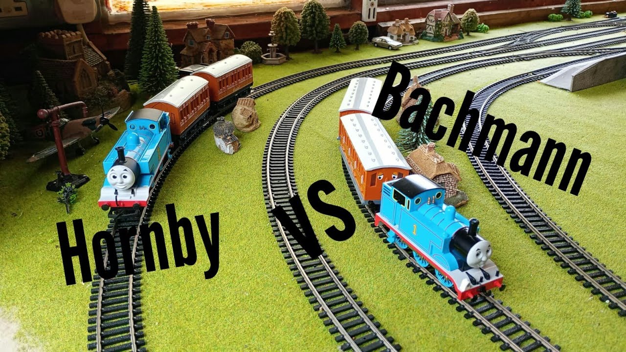 Thomas the Tank Engine Hornby Vs Bachmann - YouTube
